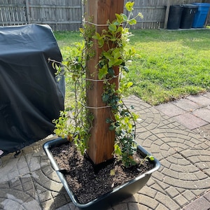 Brilliant White Snappot® Post Planter Kit-flower Pot for - Etsy