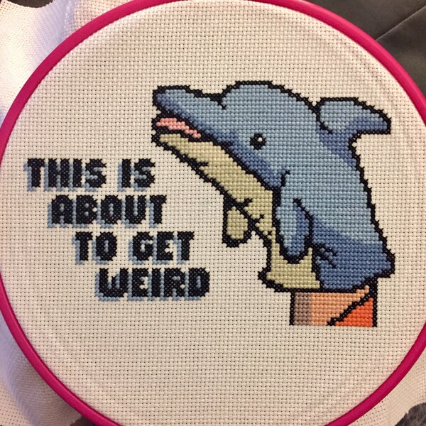 Groovy Flower Cross Stitch Pattern PDF, Smiley Flower Cross Stitch ...