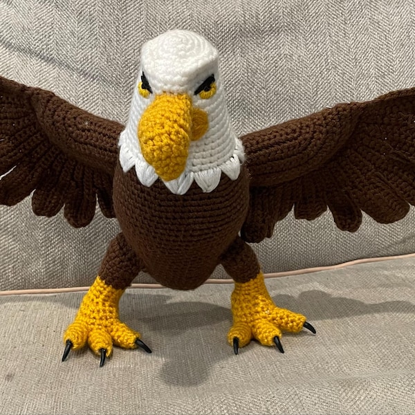 Little Eagle Crochet Amigurumi Pattern DIGITAL PDF in English Download ...