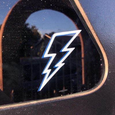 Lightning Bolt Vinyl Decal Sticker - Etsy