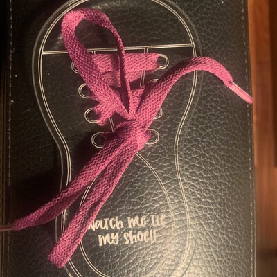 How to Tie My Shoe Learning Tool for Kids Educational Tying Shoes ...