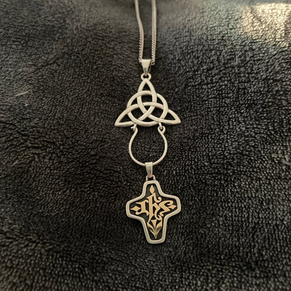 Owl Bird of Wisdom Celtic Knot Sterling Silver Pendant Necklace 18 ...