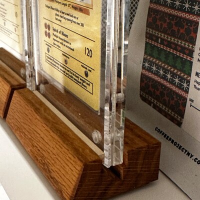 Universal Trading/sports Card Display Set of 3 Proudly Display Your ...