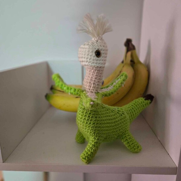 Baby Bananasaurus NO SEW Crochet Pattern - Etsy