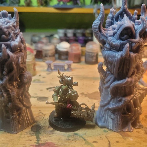 Scrapyard Scrap Heap Scenery Scatter Terrain 3d Print Team 40 AOS ...