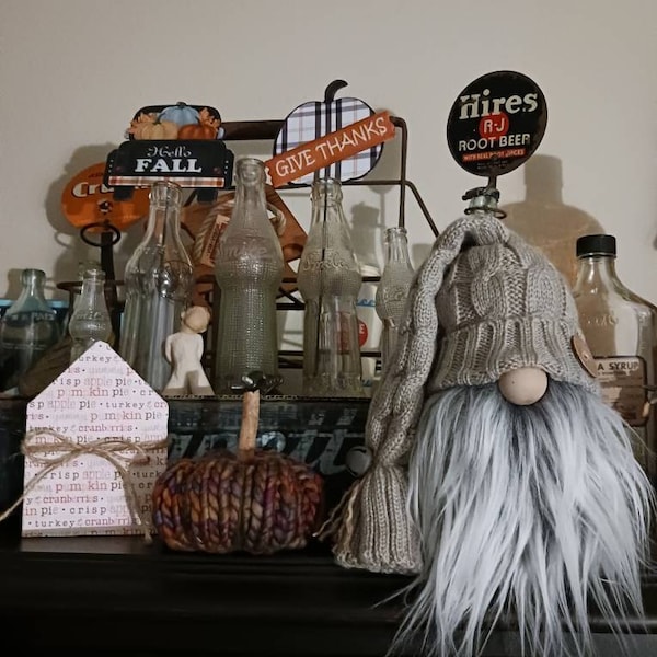 Luxury Hand-knit Fall Pumpkin Decor: Cozy Sweater Style, Knit Fall ...