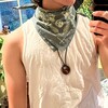 Jackrabbit Desert Bandana/handkerchief/mask - Hare, Moths, Joshua Tree ...