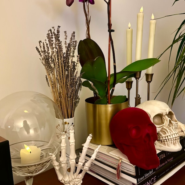 Skeleton Ring Holder | Gothic Jewellery Stand | Ring Tree | by the ...