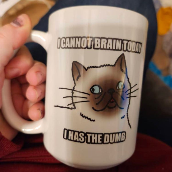 AAAAAA Cat, Screaming Cat, Funny Cat Mug, Cat Lover Gift, Meme Cat ...