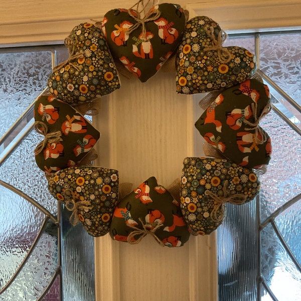 Spring Wreath, Daffodil Wreath, Floral Wreath, Wall Decoration, Heart ...