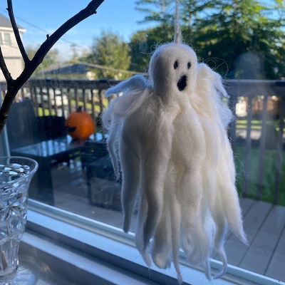 Clay Mushroom Ornament, Sparkly Polymer Ceramic Christmas Tree Decor ...