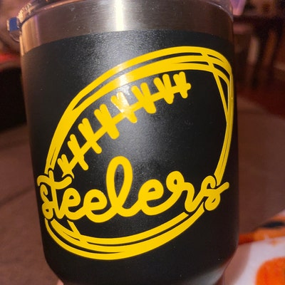 Pittsburgh Steelers Football Vinyl Car Decal, Steeler Nation, Car ...
