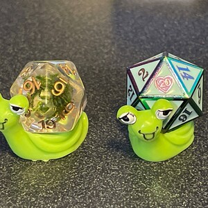 Lotus and Koi Giant D20, Flower and Fish Dice for Dungeons and Dragons ...