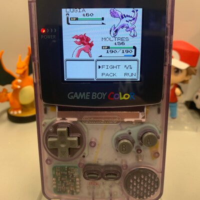 CUSTOMIZE YOUR OWN Gameboy Color Custom Gbc Backlit Rechargeable Mod ...
