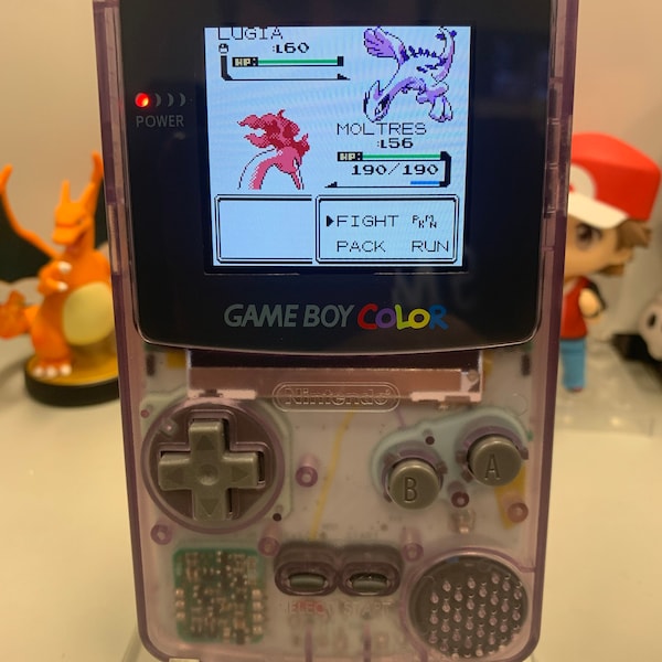 CUSTOMIZE YOUR OWN Gameboy Color! Custom Gbc Backlit Rechargeable Mod ...