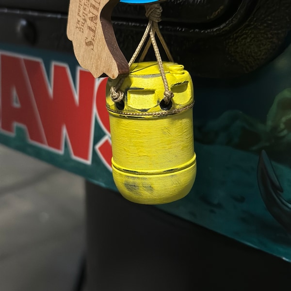 Orca Barrel Keychain | Jaws Barrel | Movie Prop | Jaws Keychain | Gift ...
