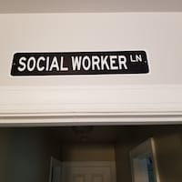 Social Worker, Social Worker Gift, Social Worker Sign, Child Services ...