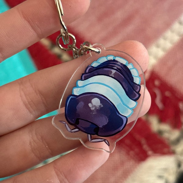 Isopod Acrylic Keychains - Etsy