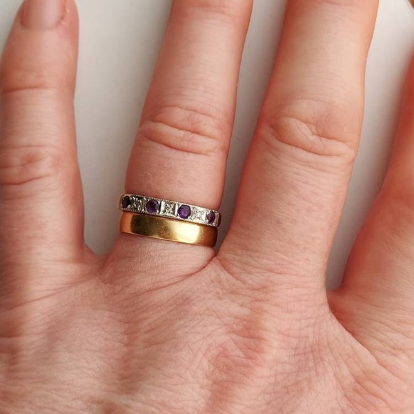 Vintage 9ct Gold Signet Ring. Initial C.F. 1979 - Etsy