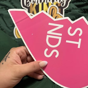 Sorority / Fraternity Inspired Cupcake Cake Toppers or - Etsy