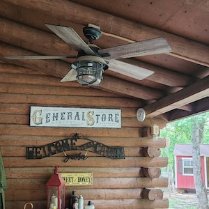 Rustic Country Store Mercantile Wood Sign Hand Crafted Antique Wood ...