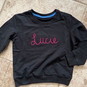 Shoulder Stitched Floral Hand Embroidered T-shirt, Toddler Personalized ...