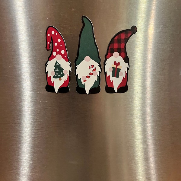 Holiday Gnomes Magnets, Christmas, Valentines, St. Patrick's Day ...