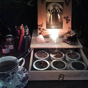 Witchy Tea Sampler Tea Box Magical Blends - Etsy