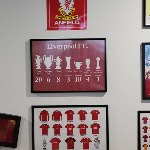 Liverpool FC - 2018/19 Season Infographic - Football Art (poster Print ...