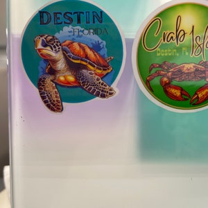 Destin Florida Sign Vinyl Decal/sticker 5x1.5. Waterproof - Etsy