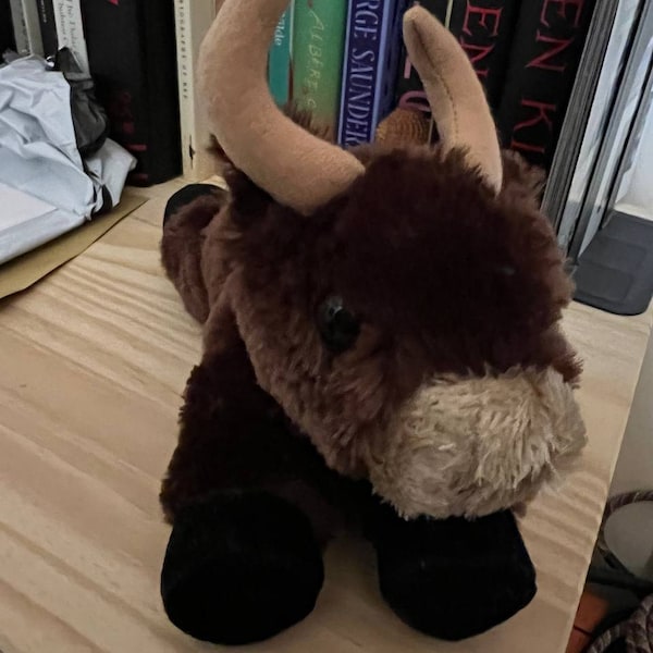 Plush Highland Cow/yak, Bull Stuffed Animal, so Cute, Flopsy Syle, Hard ...