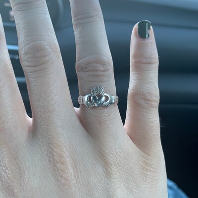 Claddagh Ring Rings Silver Ring Signet Rings Crown Ring Celtic Ring ...