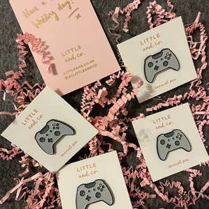 Playstation Controller Soft Enamel Pin, Gamer, Gaming, Games, Console ...