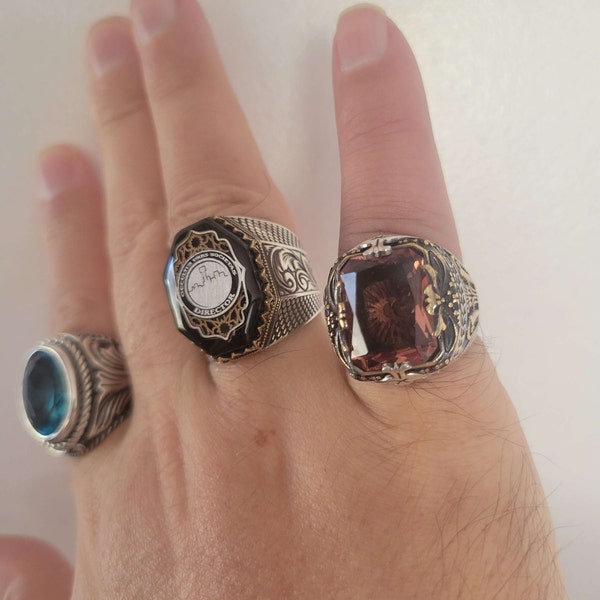 Silver Sultanit Ancient Rome Silver Ring,very Rare Ring,rare Gemstone ...