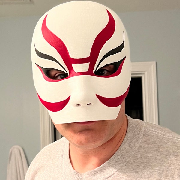 Japanese Yokai Mask / Big Hero Inspired / Wearable Mask - Etsy