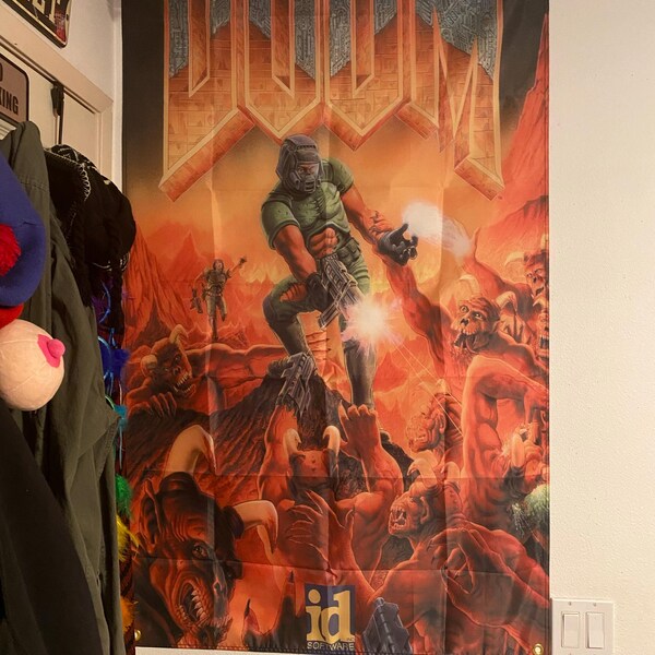 Doom 5ft Flag PC 1993 Id Software Banner Poster - Etsy