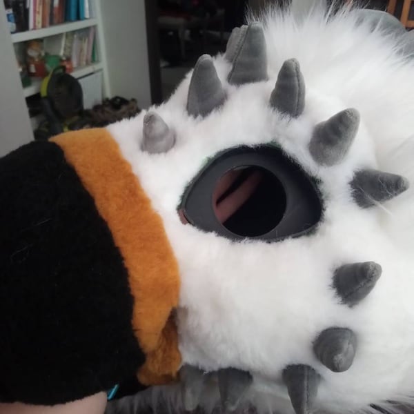 Curled Husky Corgi Fursuit Tail - Etsy