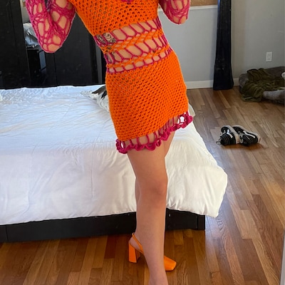 Crochet Felicity Shagwell Costume - Etsy