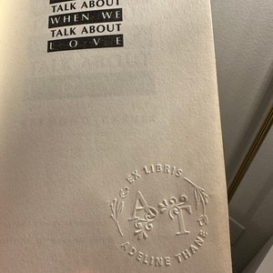 Custom Book Embosser From the Library of Personalized Book Stamp Ex ...