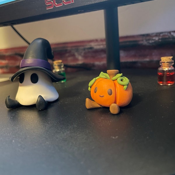 Lil Pumpkin - Handmade Polymer Clay Creation - Etsy