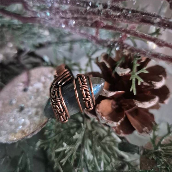 Copper Wire Wrap Cuff Bracelet Copper Wire Wrapped Adjustable Cuff S ...