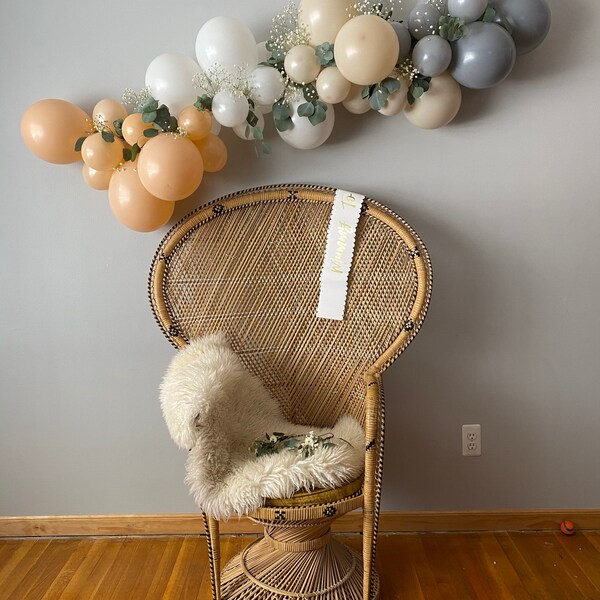Boho Balloon Garland Kit - Neutral Balloon Garland - Bridal Shower ...