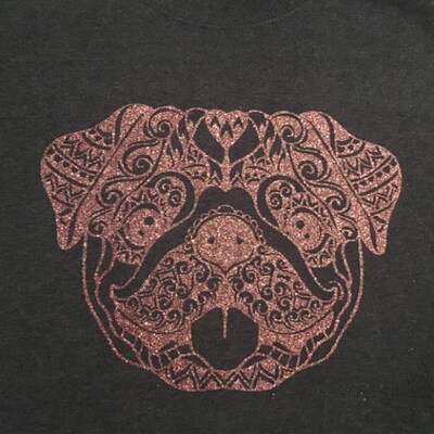 Mandala Pug SVG File for Cricut Projects and Silhouette Crafting ...