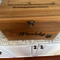 Personalized Keepsake Box -dog Keepsake Box -cat Keepsake Box -pet ...