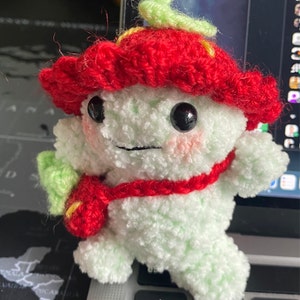 Crochet Fluffy Worry Worm Plush Anxiety Toy - Etsy