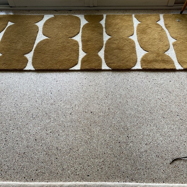 Solid Yellow Plain Hand Tufted Rug,luxury Plain Rugs,cut Pile Rug,plain ...