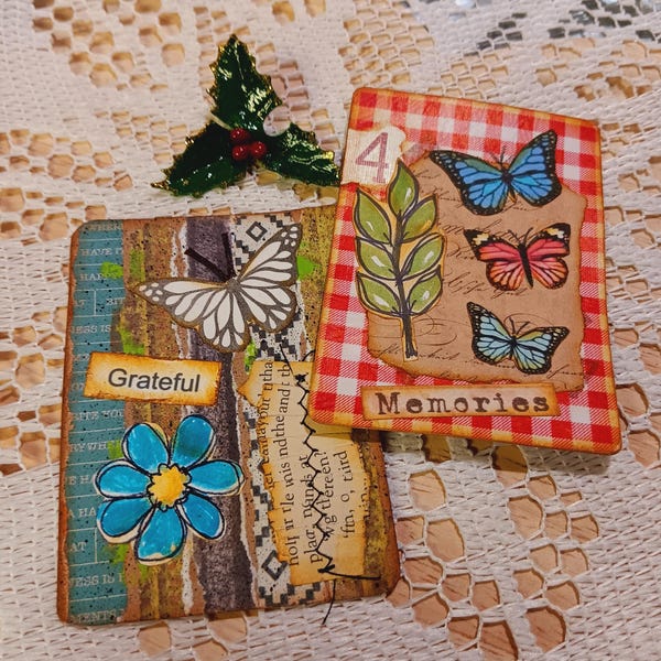 Junk Journal Embellishment Clusters for Junk or Art Journal Books #229 ...