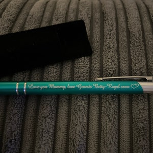 Personalised Pen, Engraved Ballpoint Pen, Promotional Pens, Custom ...