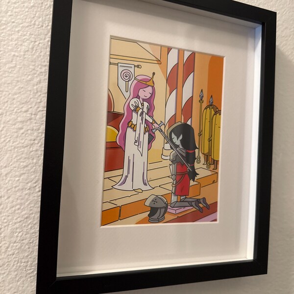 Disney Ariel Bard Poster Illustration, D&D Character Sheet, Print ...