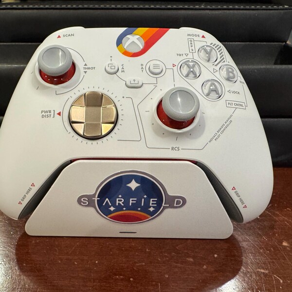 Starfield Inspired Video Game Logo Sticker Great Gift for Gamers Grey ...